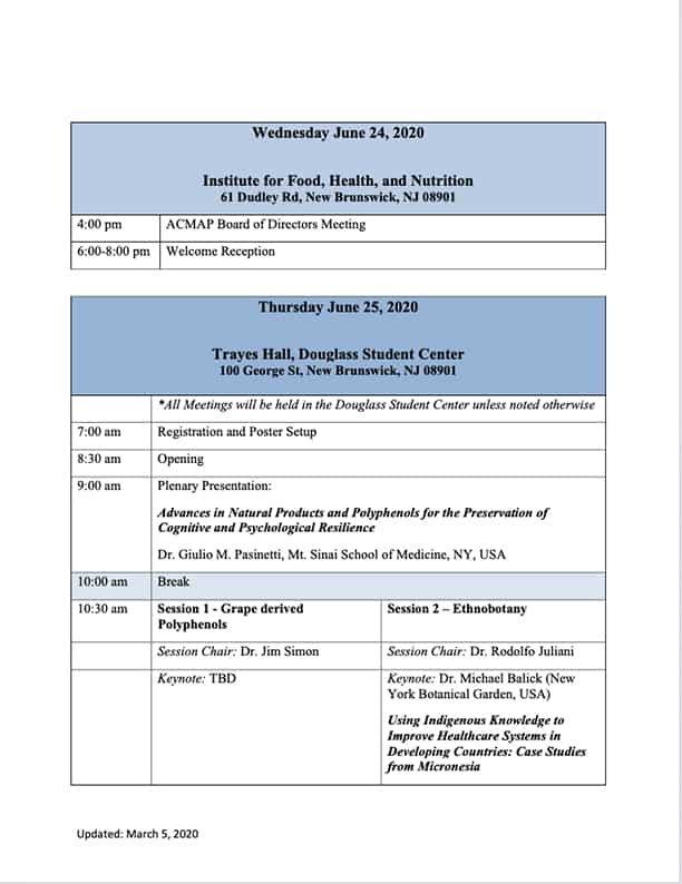 10th Annual ACMAP Conference